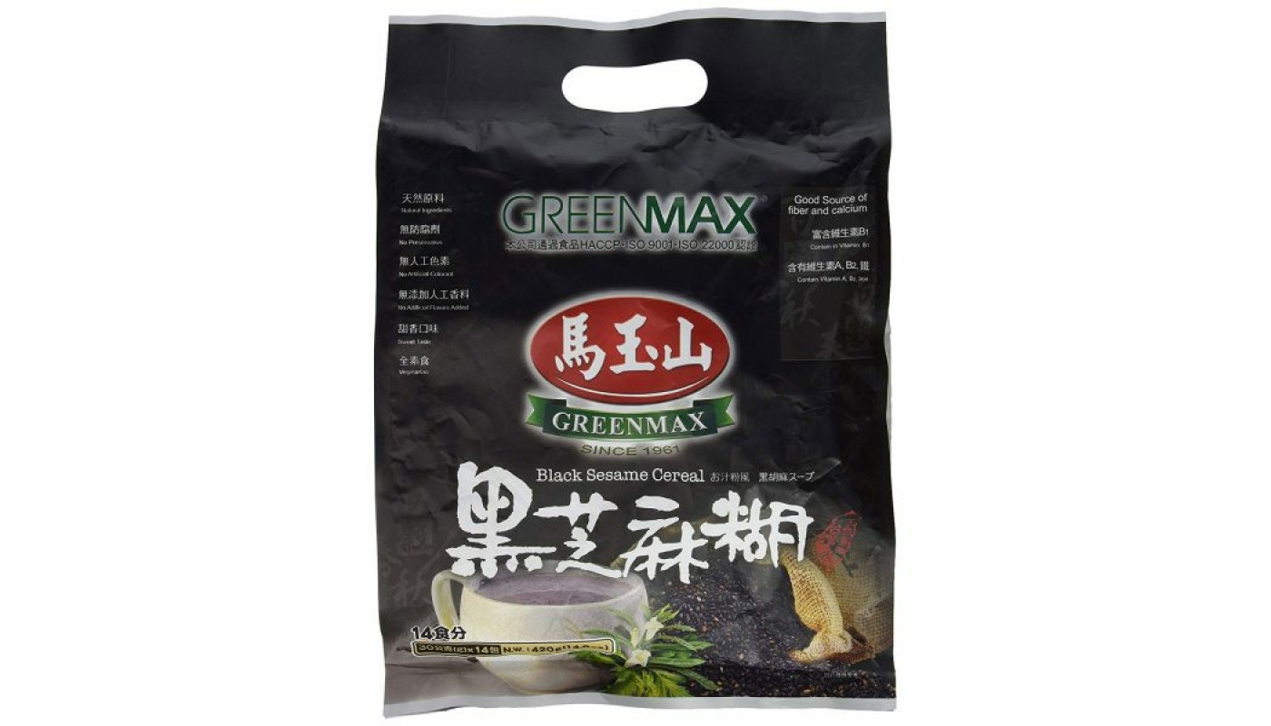 GREENMAX Black Sesame Cereal (12/14PK) – Pinecone Distribution Inc.
